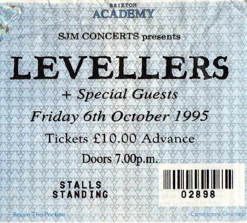 GIG 235: The Levellers / Prophets of da City / Cecil – Brixton Academy ...