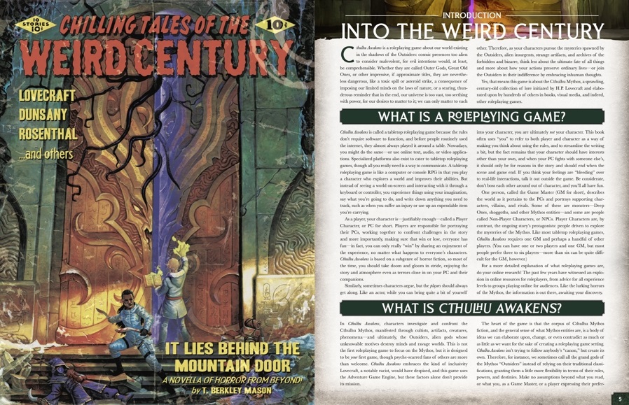 (RPG PDF Spotlight) Cthulhu Awakens: The AGE RPG of the Weird Century ...