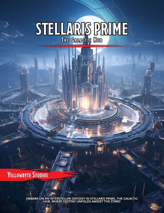 (RPG PDF Spotlight) Stellaris Prime: The Galactic Hub (5th Edition) | Voices From The Pulpit