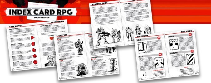 (RPG PDF Spotlight) Index Card RPG: Master Edition | Voices From The Pulpit