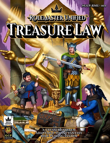(RPG PDF Spotlight) Rolemaster Treasure Law | Voices From The Pulpit
