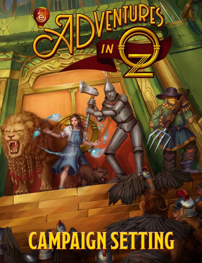 (RPG PDF Spotlight) 5e Adventures in Oz: Campaign Sourcebook | Voices ...