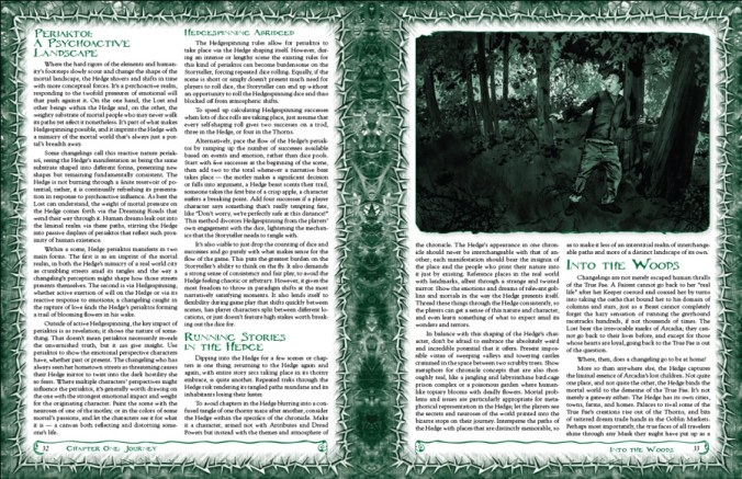 (RPG PDF Spotlight) The Hedge | Voices From The Pulpit