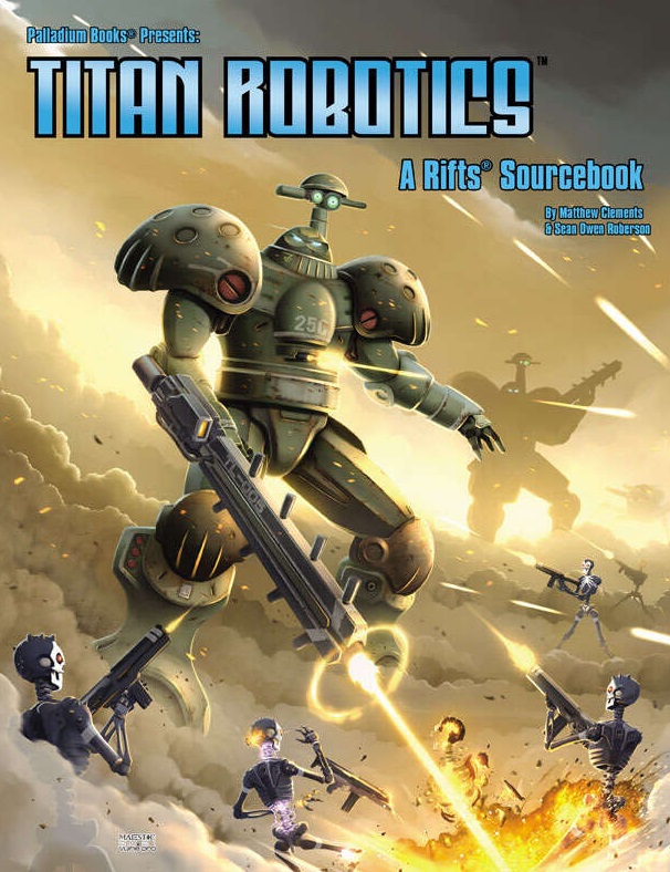 (RPG PDF Spotlight) Rifts Titan Robotics Sourcebook | Voices From The ...