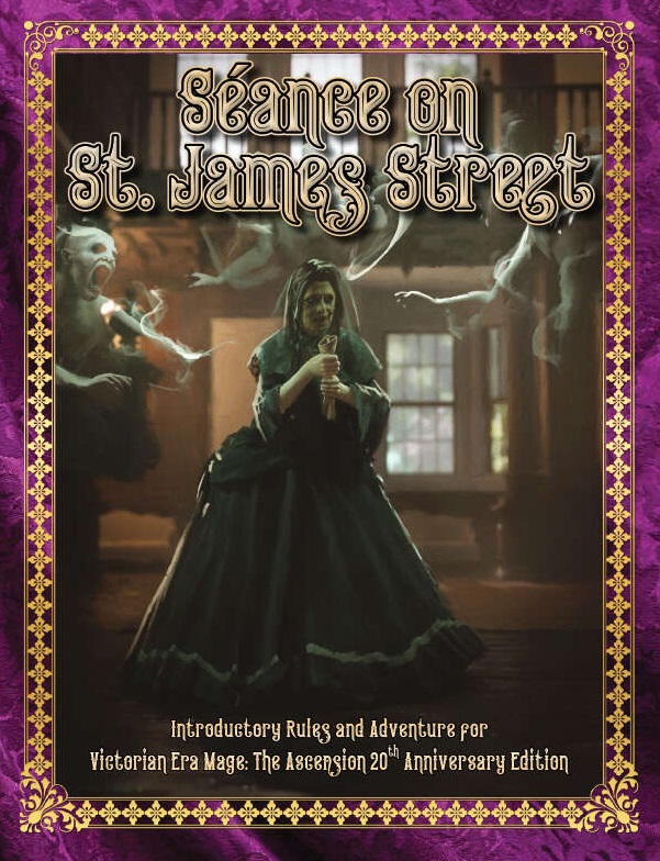 (RPG PDF Spotlight) Séance on St. James Street: A Victorian Age Mage Jumpstart | Voices From The ...