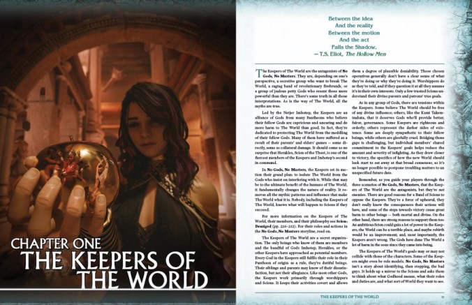 (RPG PDF Spotlight) No Gods, No Masters | Voices From The Pulpit