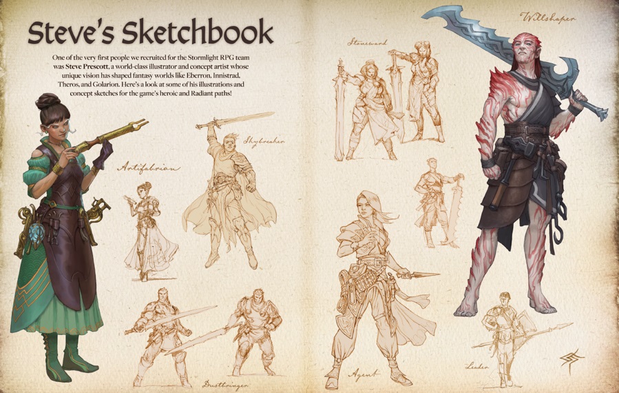 (RPG PDF Spotlight) Cosmere RPG | Chasmfiend Magazine #1 | Voices From ...