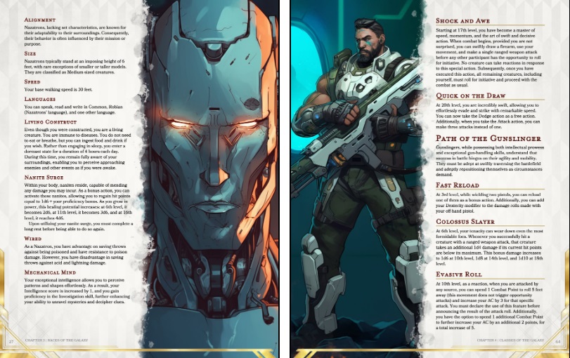 (RPG PDF Spotlight) Astral Horizon: A Sci-Fi Setting for 5e | Voices ...