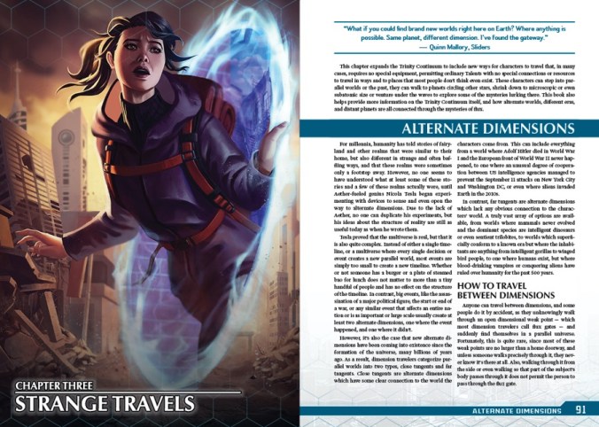 (RPG PDF Spotlight) Trinity Continuum Player’s Guide | Voices From The ...