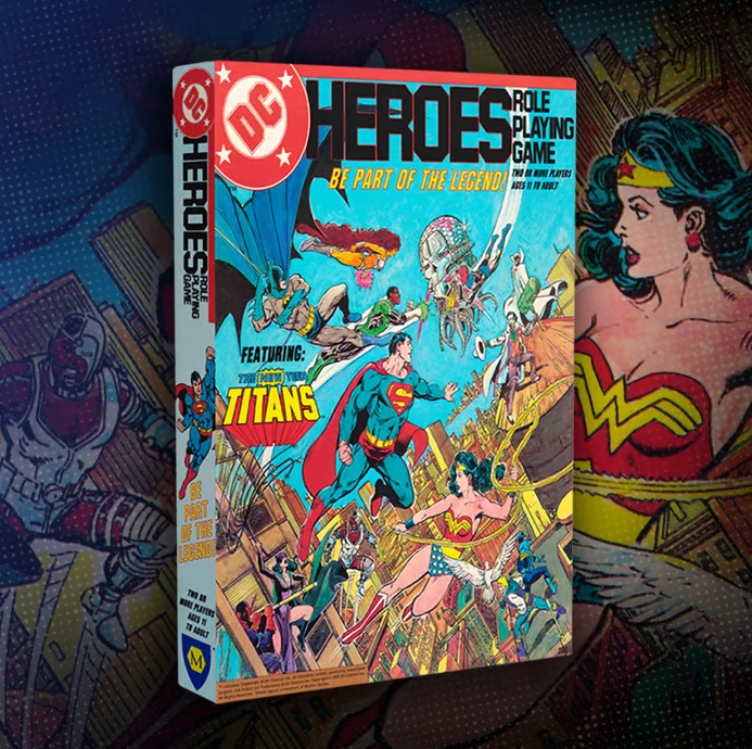 DC Heroes Role-Playing Game 40th Anniversary Coming to Kickstarter ...