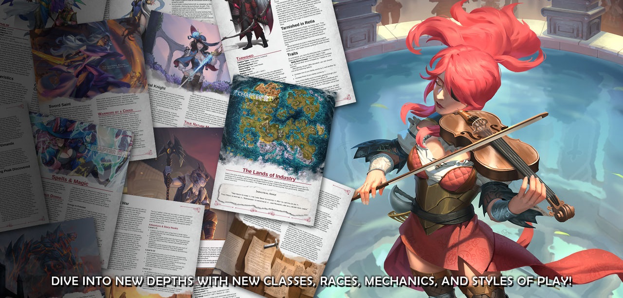 (RPG PDF Spotlight) Somnus Domina: Lyre’s Guide to Retia (5E Handbook ...