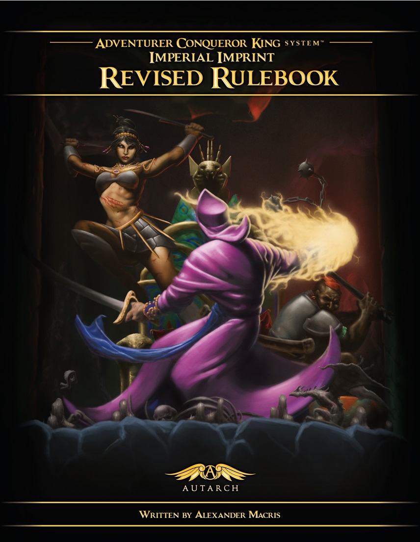 (RPG PDF Spotlight) Adventurer Conqueror King System Imperial Imprint ...