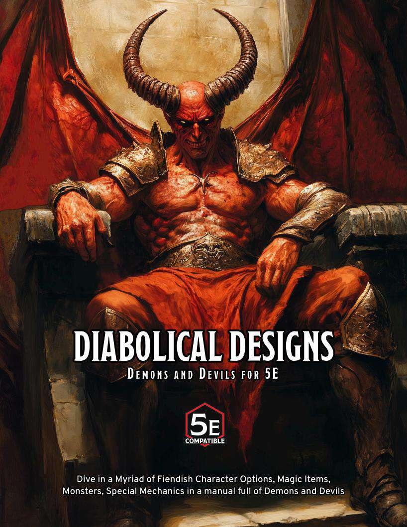 (RPG PDF Spotlight) Diabolical Designs: Demons and Devils for 5E ...