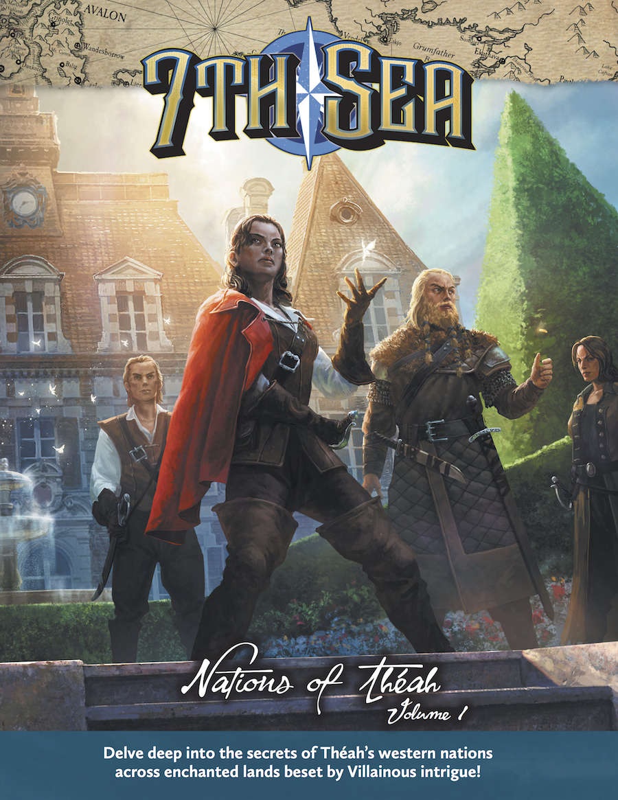 (RPG PDF Spotlight) 7th Sea: Nations of Théah, Volume 1 | Voices From ...
