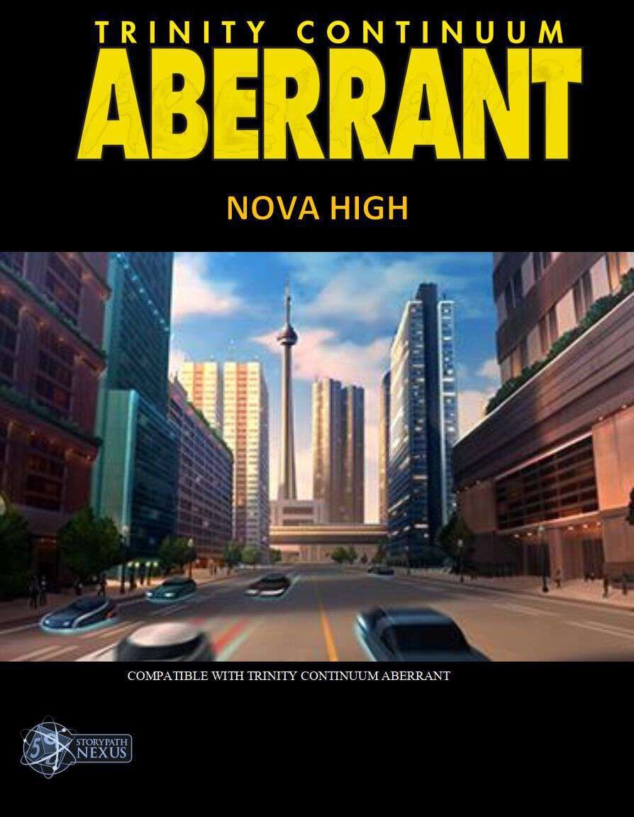 (RPG PDF Spotlight) Nova High | Voices From The Pulpit