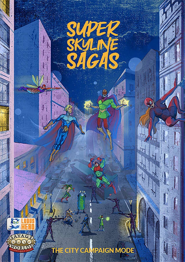 (RPG PDF Spotlight) Super Skyline Sagas – The City Campaign Mode ...