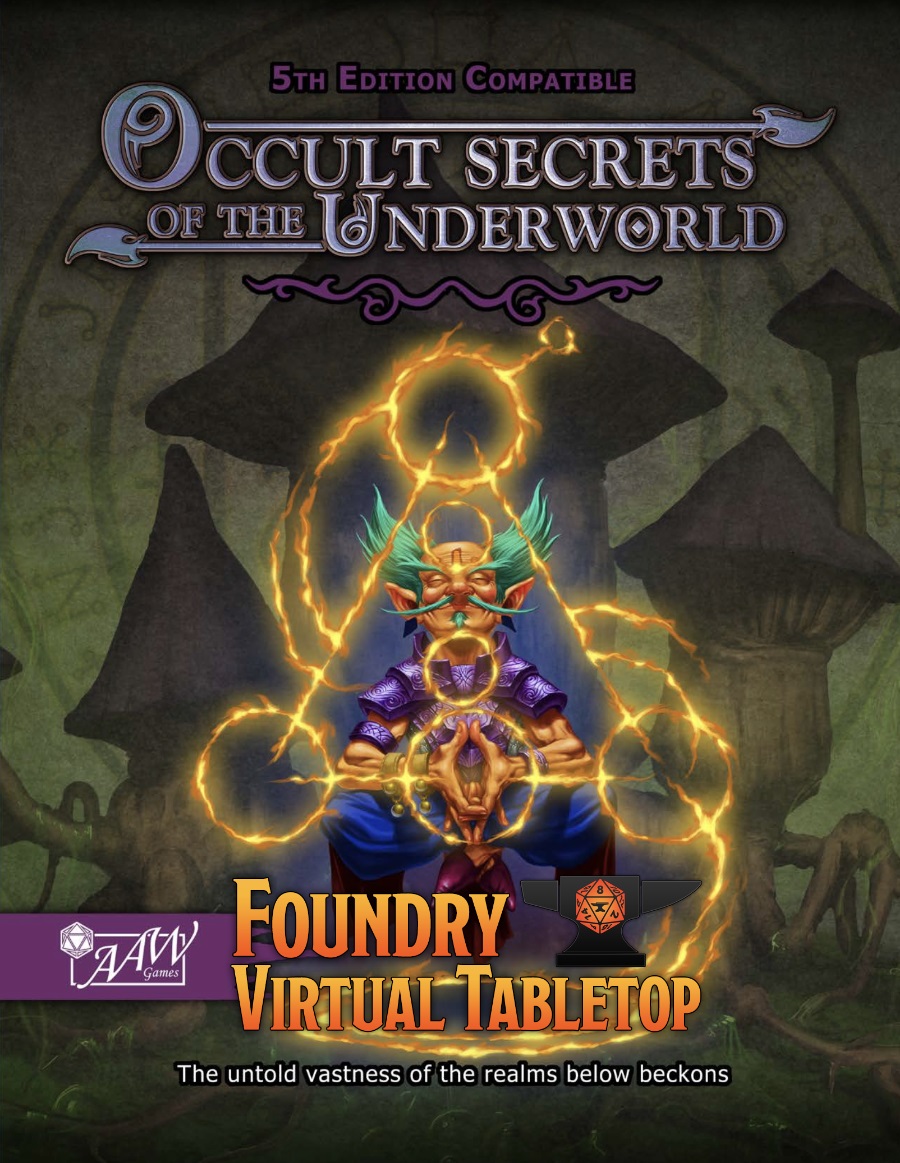 (RPG PDF Spotlight) Occult Secrets of the Underworld | Voices From The ...