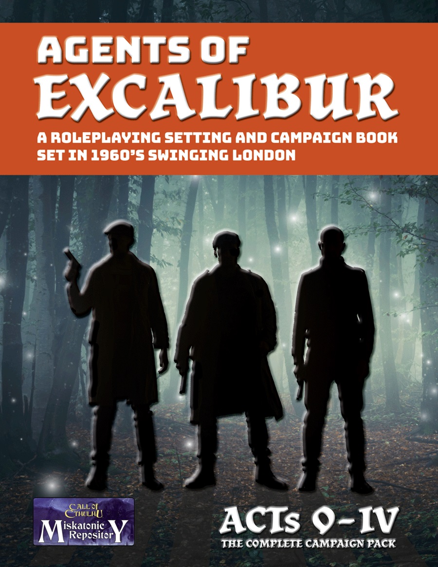 (RPG PDF Spotlight) Agents of Excalibur: The Complete Campaign | Voices ...