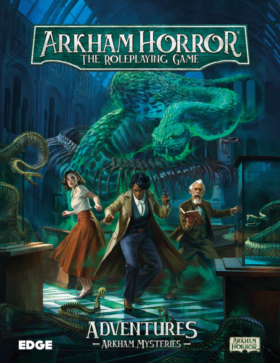 (RPG PDF Spotlight) Arkham Horror RPG – Arkham Mysteries | Voices From The Pulpit