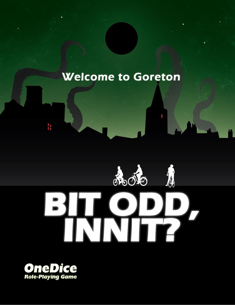 (RPG PDF Spotlight) OneDice: Bit Odd, Innit? Core Rulebook | Voices ...