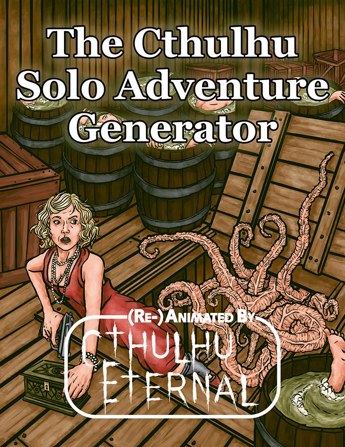 (RPG PDF Spotlight) Adventure Suite: The Cthulhu Solo Adventure Generator | Voices From The Pulpit