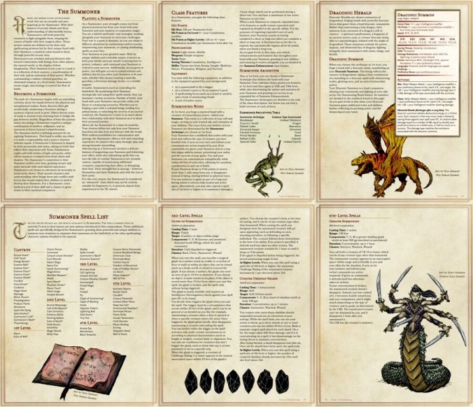 (RPG PDF Spotlight) Tome of Summoning: A Compendium for 5E | Voices ...
