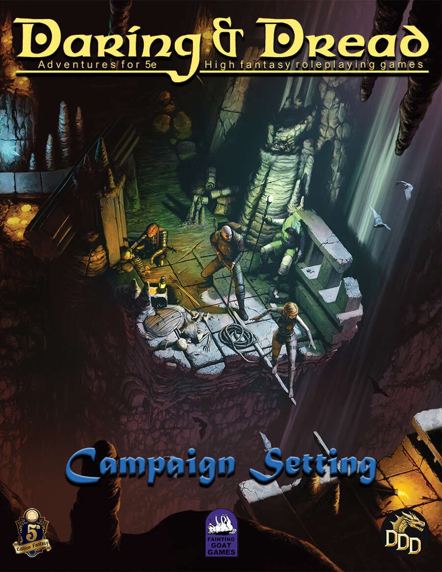 (RPG PDF Spotlight) Daring & Dread Campaign Setting (5E) | Voices From ...