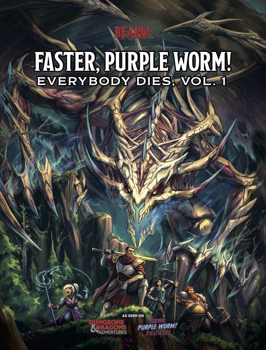 (RPG PDF Spotlight) Faster, Purple Worm! Everybody Dies, Vol. 1 ...