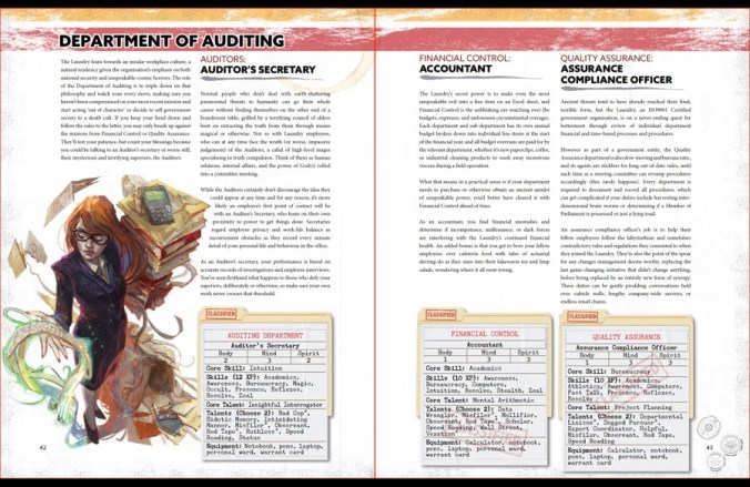 (RPG PDF Spotlight) The Laundry Roleplaying Game: Operative’s Handbook ...