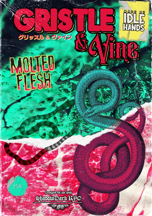 (RPG PDF Spotlight) Gristle & Vine: Molted Flesh | Voices From The Pulpit