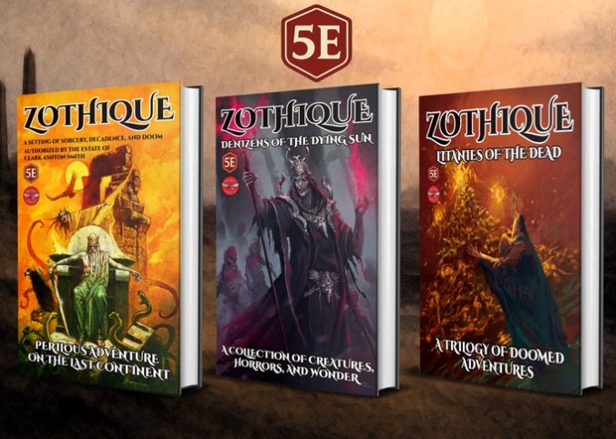 (Now Crowdfunding) Clark Ashton Smith Zothique RPG + Deluxe Illustrated ...