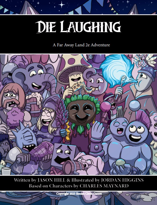 (RPG PDF Spotlight) Die Laughing | Voices From The Pulpit