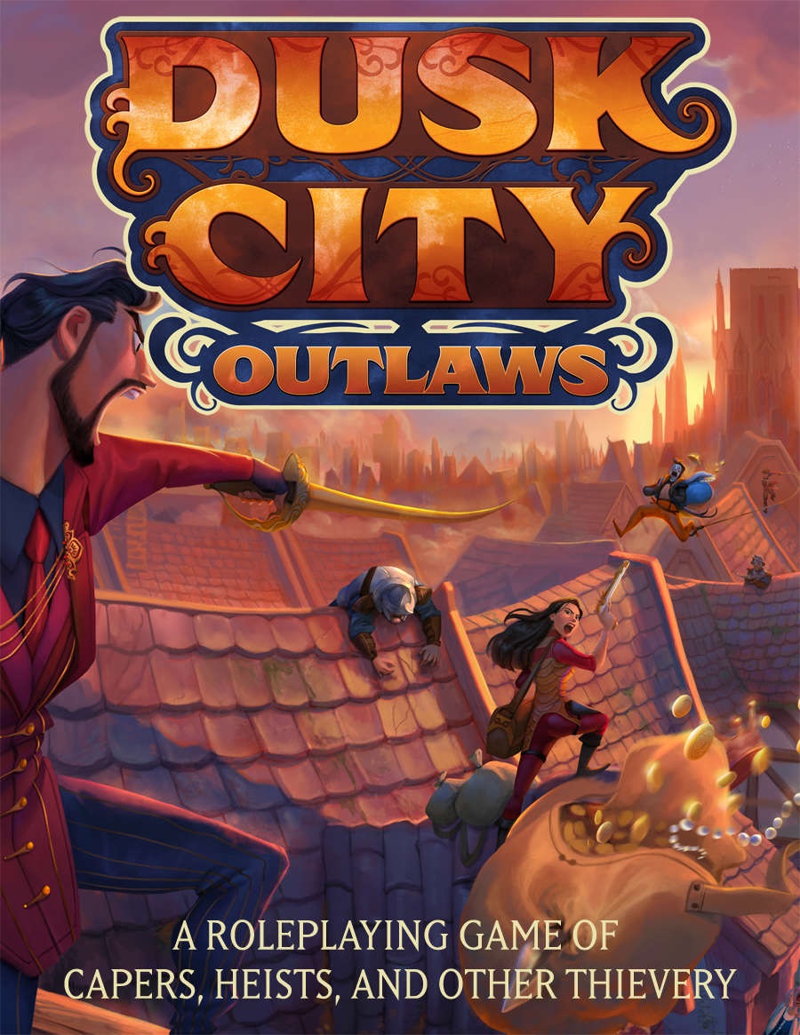 (RPG PDF Spotlight) Dusk City Outlaws Core Game | Voices From The Pulpit