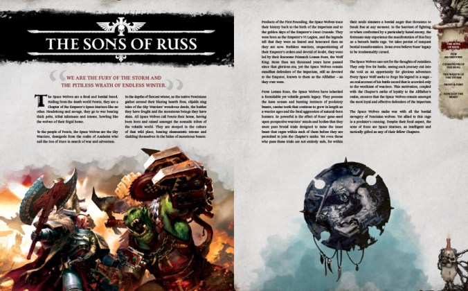 (RPG PDF Spotlight) Warhammer 40,000: Wrath & Glory, Sons of Russ ...