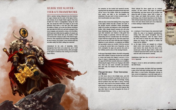 (RPG PDF Spotlight) Warhammer 40,000: Wrath & Glory, Sons of Russ ...