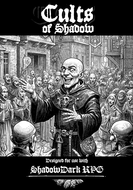 (RPG PDF Spotlight) Cults of Shadow | Voices From The Pulpit