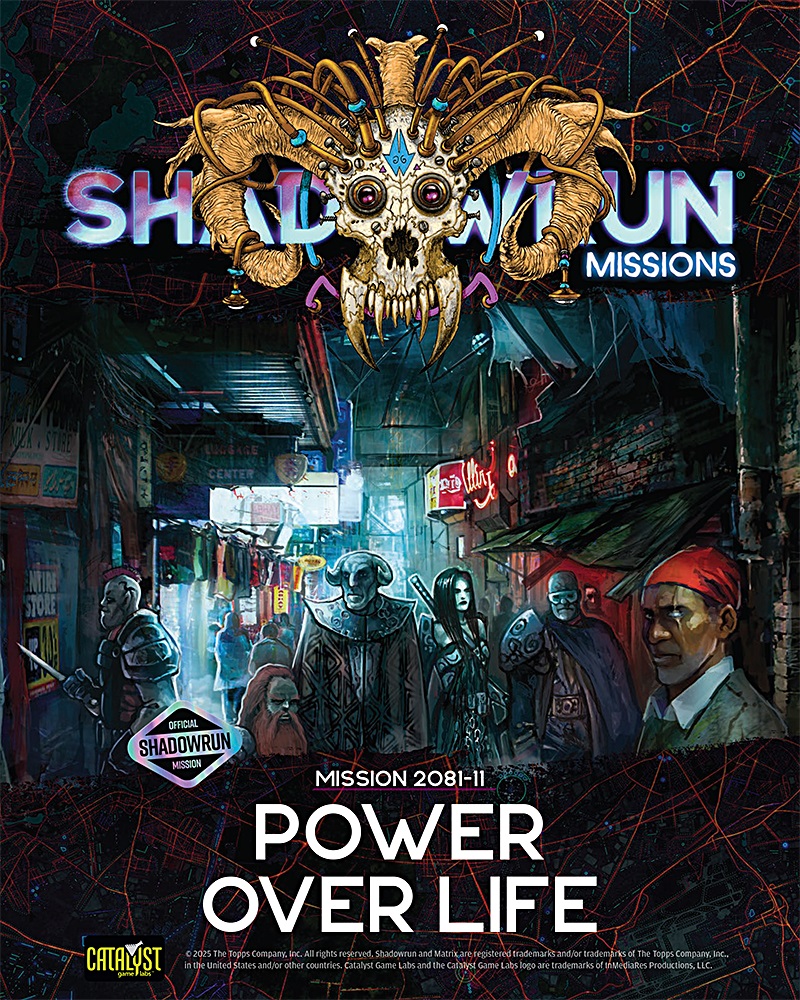 (RPG PDF Spotlight) Shadowrun Missions: 2081-11: Power Over Life ...