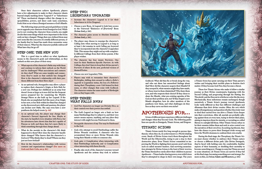 (RPG PDF Spotlight) Scion: God Player’s Guide | Voices From The Pulpit