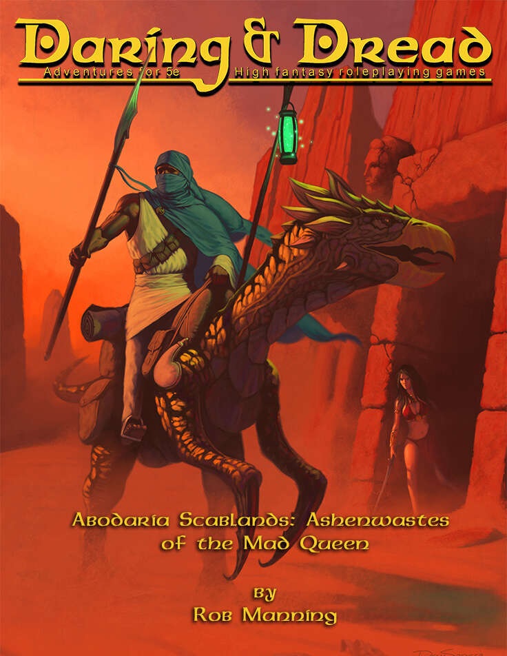 (RPG PDF Spotlight) Daring & Dread CS (5E)-Abodaria Scablands ...