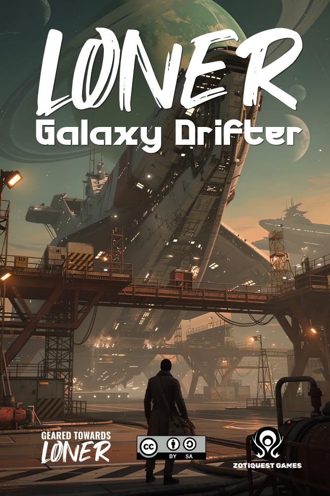 (RPG PDF Spotlight) Loner: Galaxy Drifter | Voices From The Pulpit
