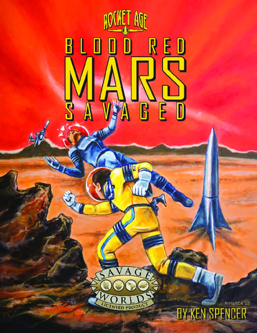 (RPG PDF Spotlight) Rocket Age: Blood Red Mars Savaged | Voices From ...