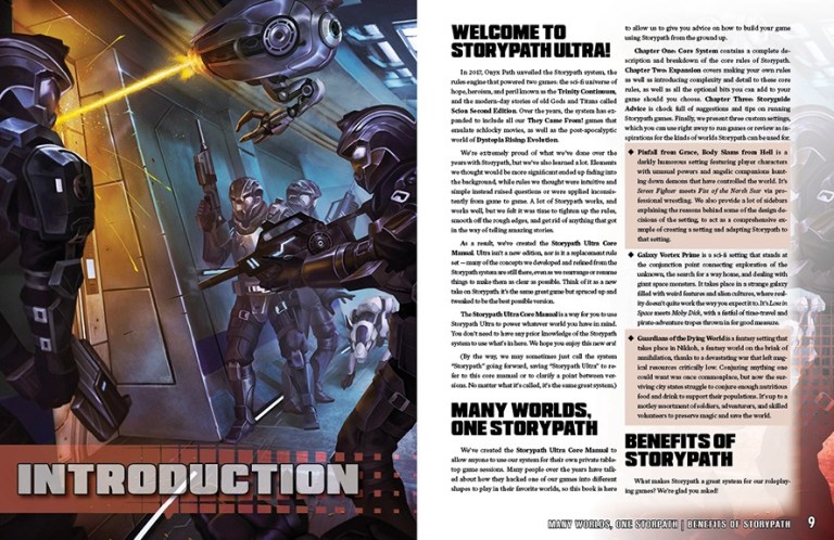 (RPG PDF Spotlight) Storypath Ultra Core Manual | Voices From The Pulpit